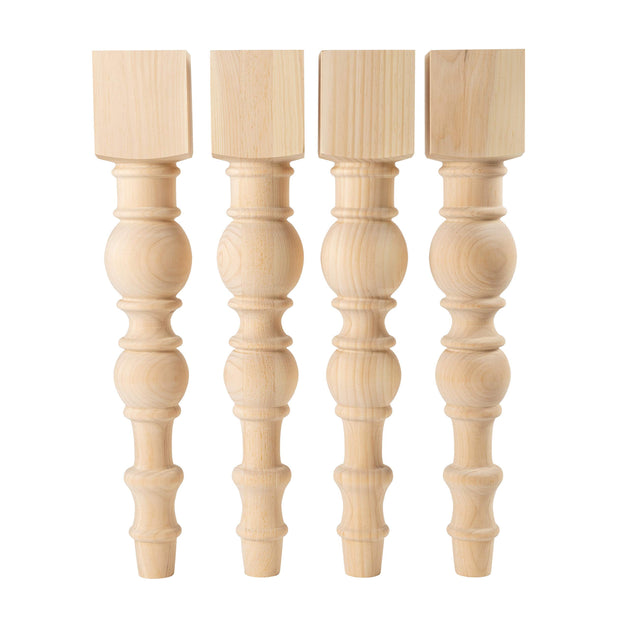 Modern Wooden Table Legs | Wood Legs for Dining Table – Carolina Leg Co